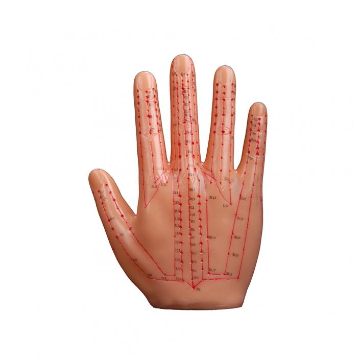 Main avec points d'acupuncture - AquaO